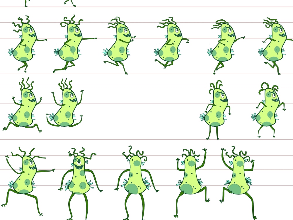 A 2D sprite character and creature design for games | Upwork