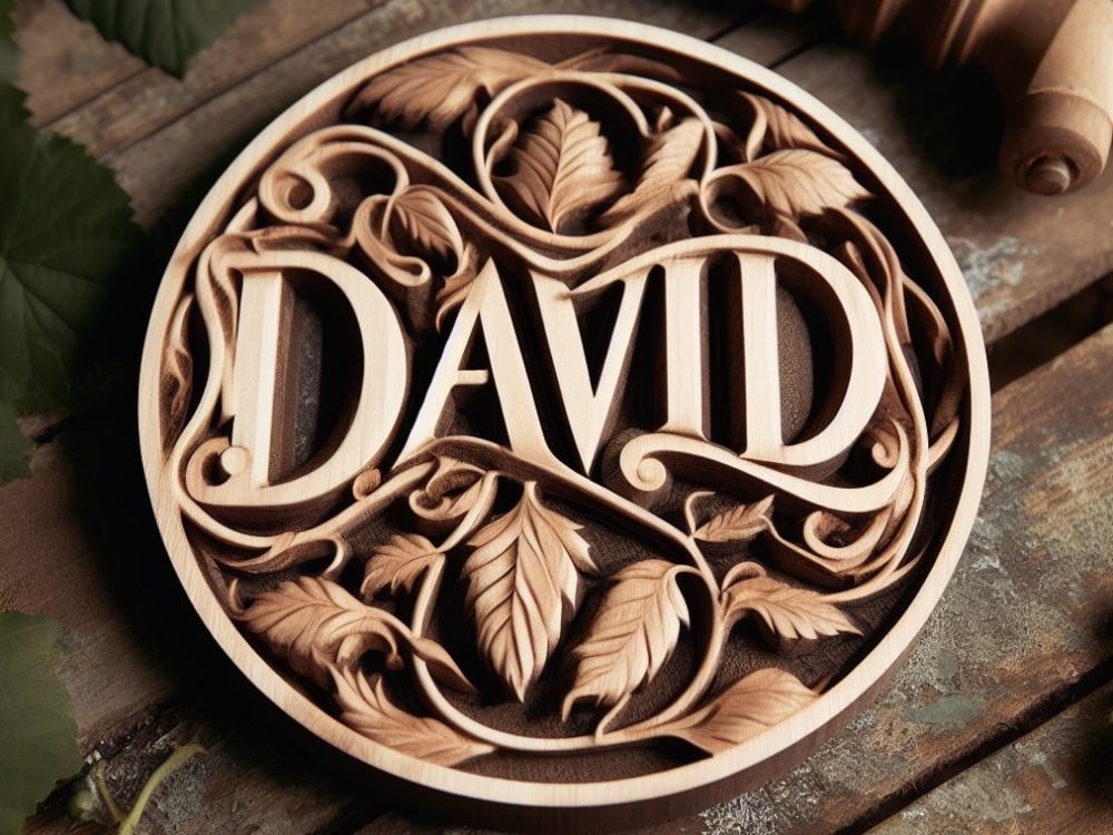 Eye-catching wooden logos of your name | Upwork