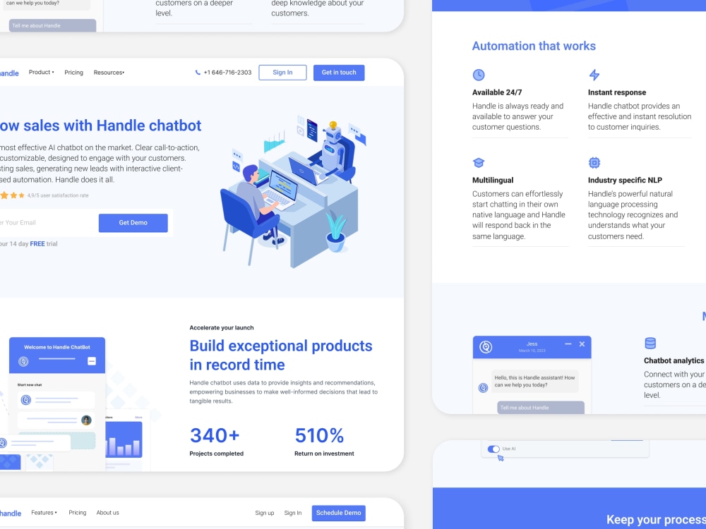 UI/UX Design for a website | Upwork