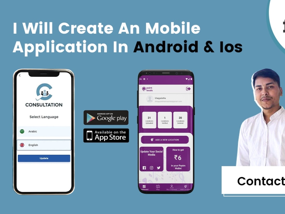 Top-notch mobile app development in Flutter and Reactnative | Upwork