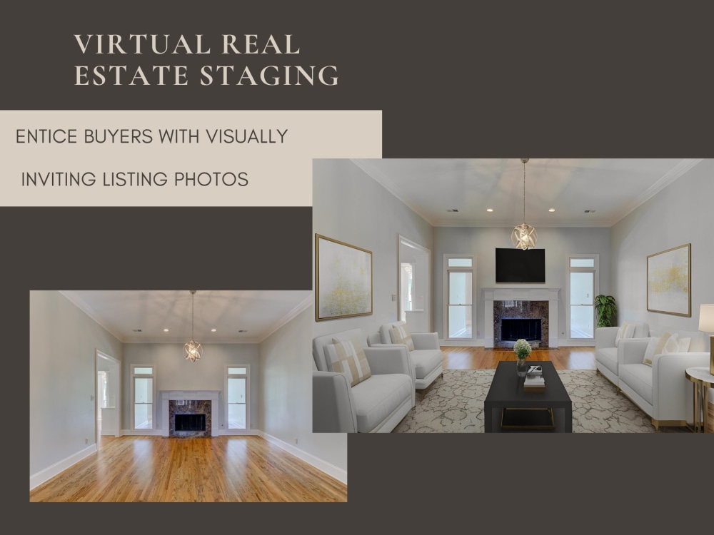 Photo-realistic staged photos for real estate listings | Upwork