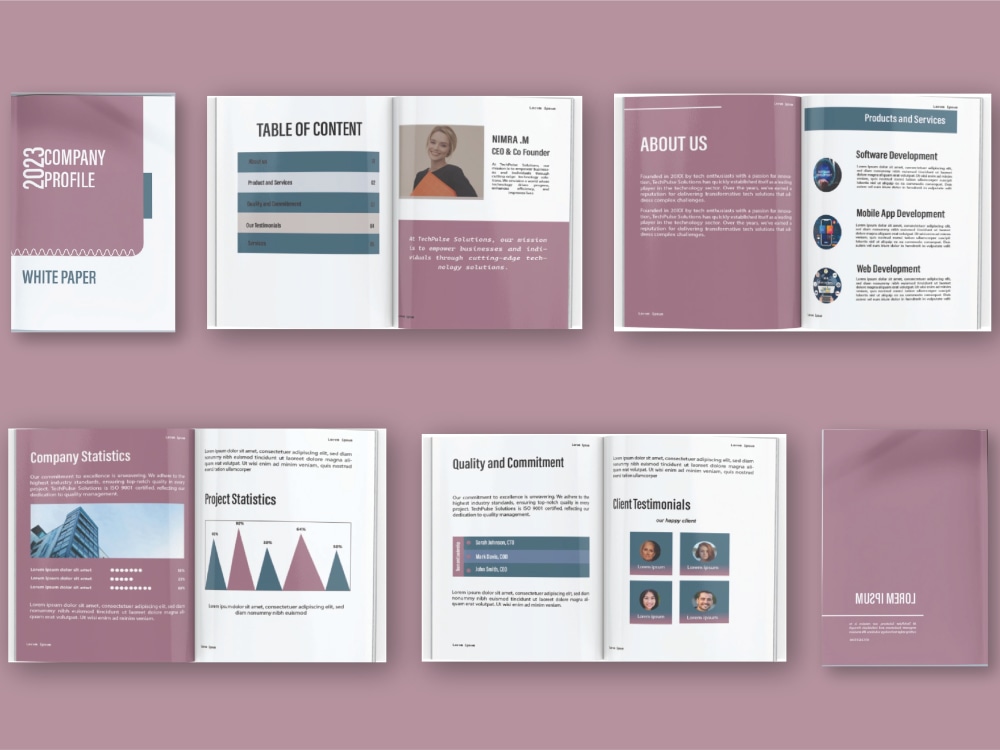 A Professional ICO, Blockchain, Nft, Crypto White paper design | Upwork