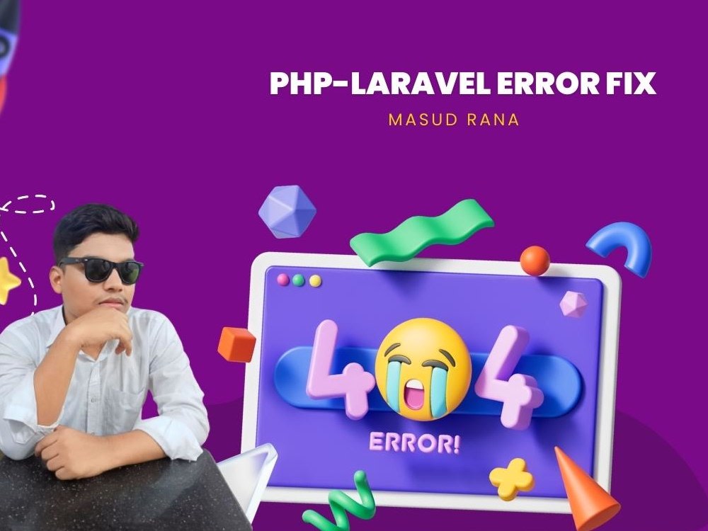 A new site or fix bugs, in your PHP Laravel projects | Upwork
