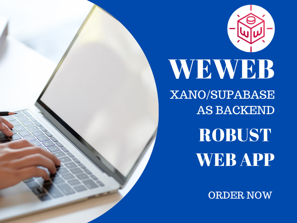 A stunning and robust web app using weweb and xano/supabase as backend | Upwork
