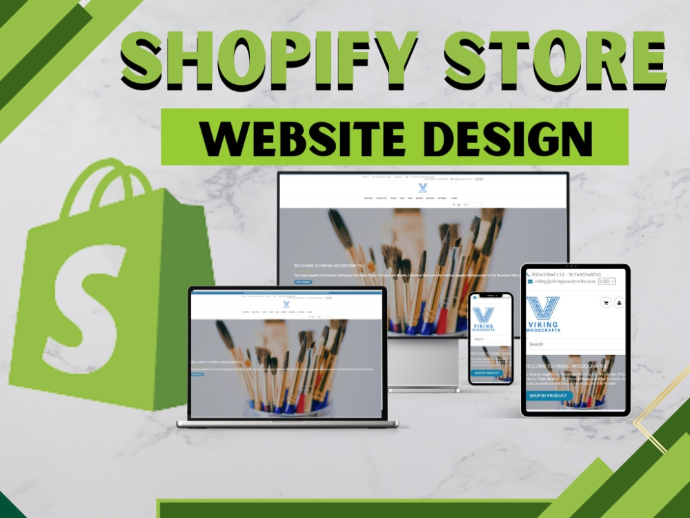 Shopify dropshipping store, create Shopify website, Shopify store redesign | Upwork
