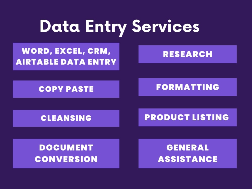 Fast and accurate data entry | Upwork