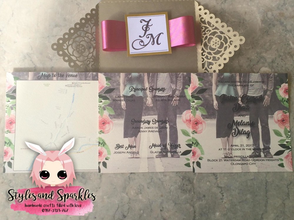 Stunning personalized invitation layout. | Upwork