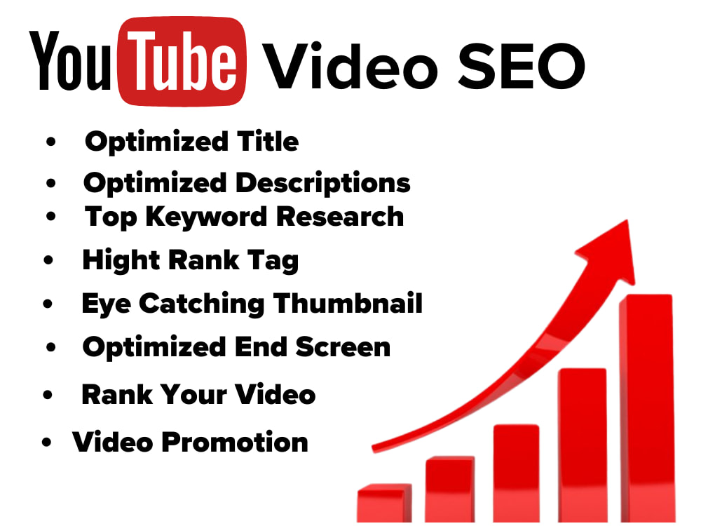 Optimize youtube video SEO for top ranking and promotion | Upwork