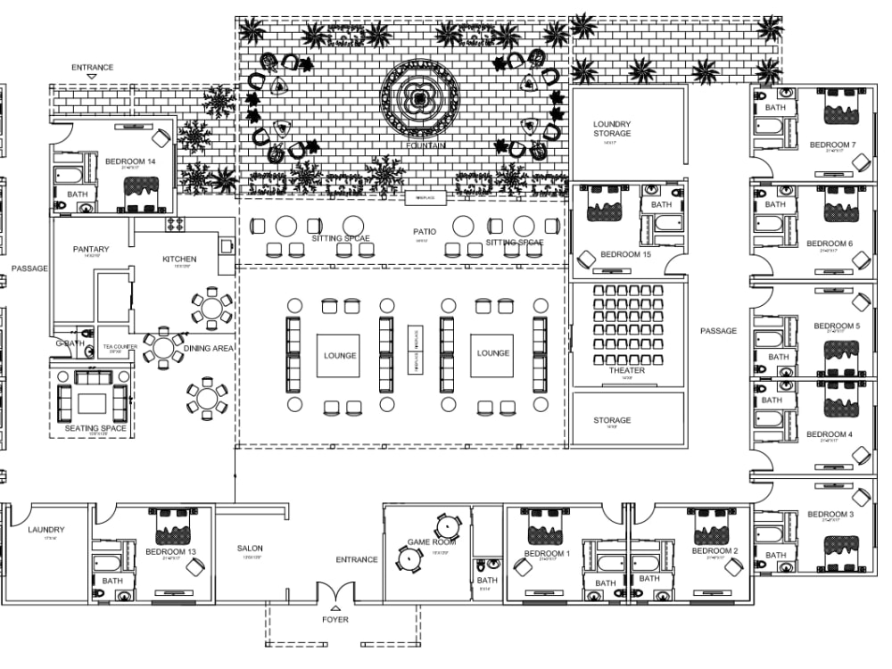 Expert 2D Plan Layout and Floor Plan Design Services | Upwork