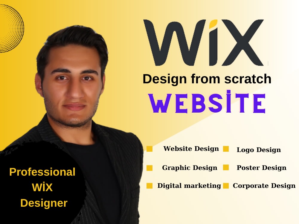 We Create a WIX Website from Scratch | We Create Creative Wix Pages | Upwork