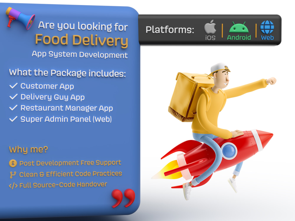 Fantastic Multi Vendor Food Delivery App like Uber Eats, Zomato etc | Upwork