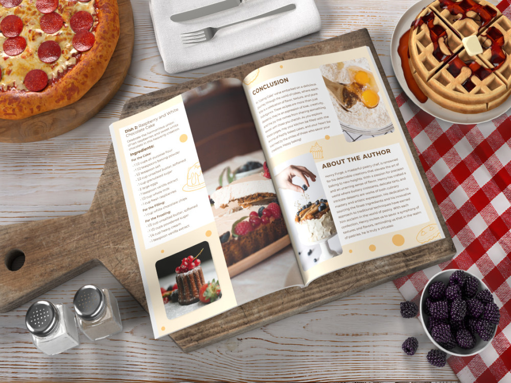 Made, formatted and layout of your cookbook with HD picture | Upwork