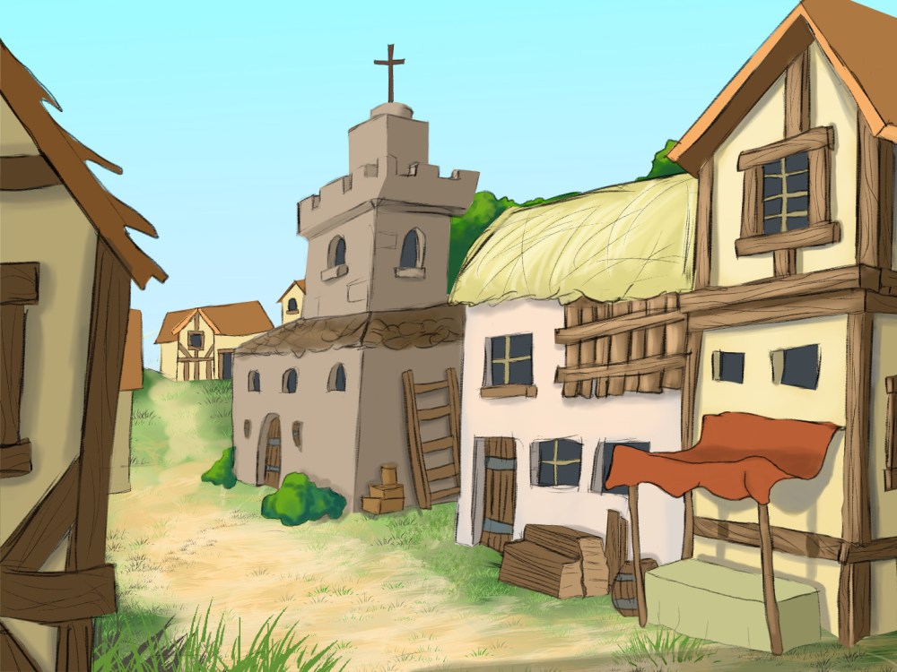 An amazing 2D background design for games. | Upwork