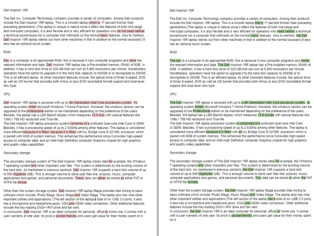 A stellar quality proofreading of documents at a competitive pace. | Upwork