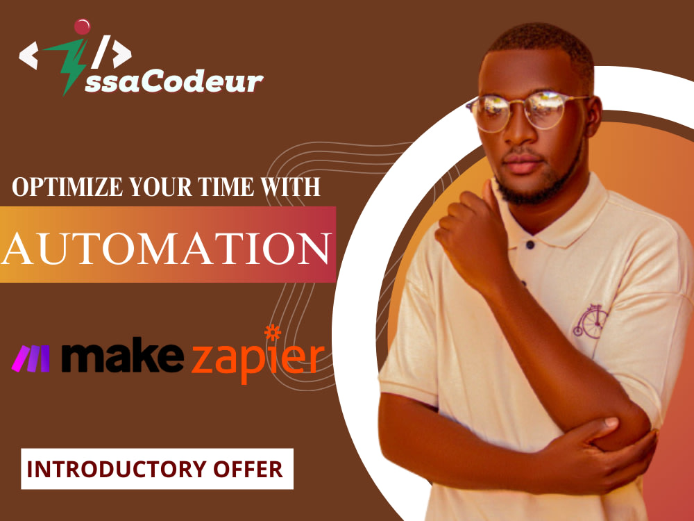 Automation of your repetitive tasks with make or zapier | Upwork