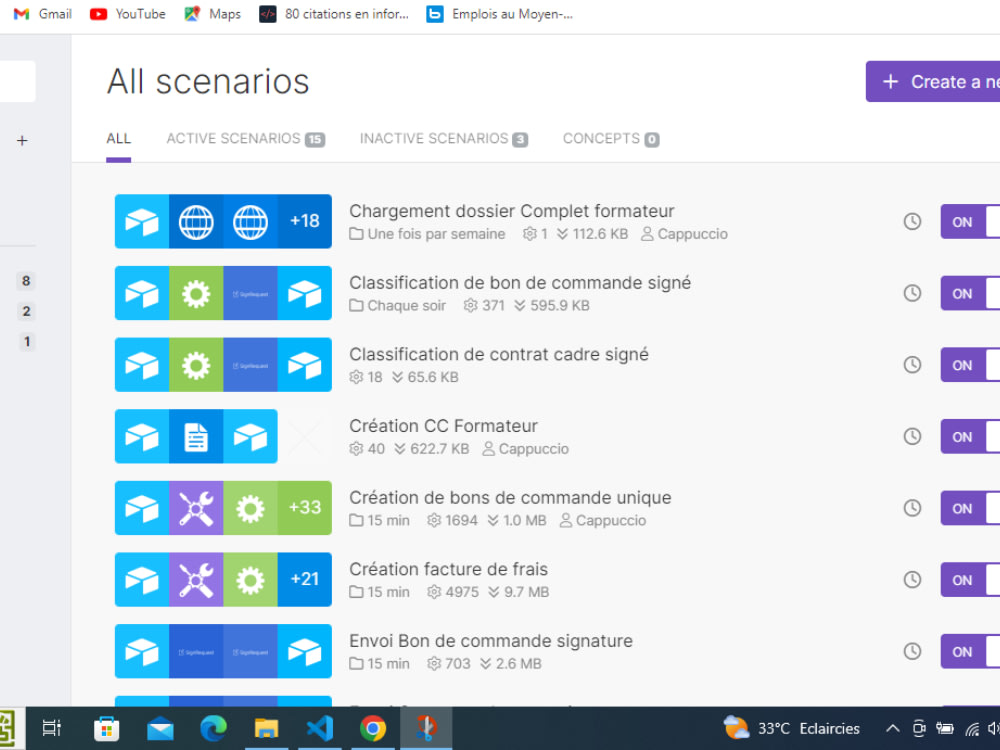 Automation of your repetitive tasks with make or zapier | Upwork