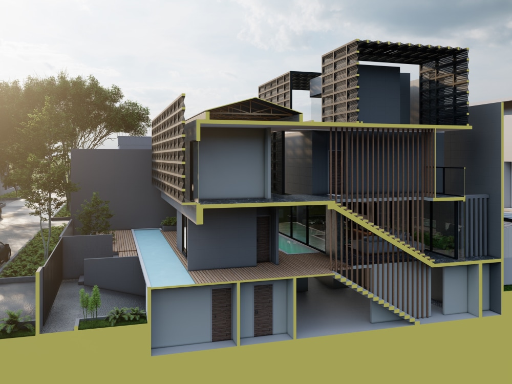 3D renders and visualization of your architectural project | Upwork