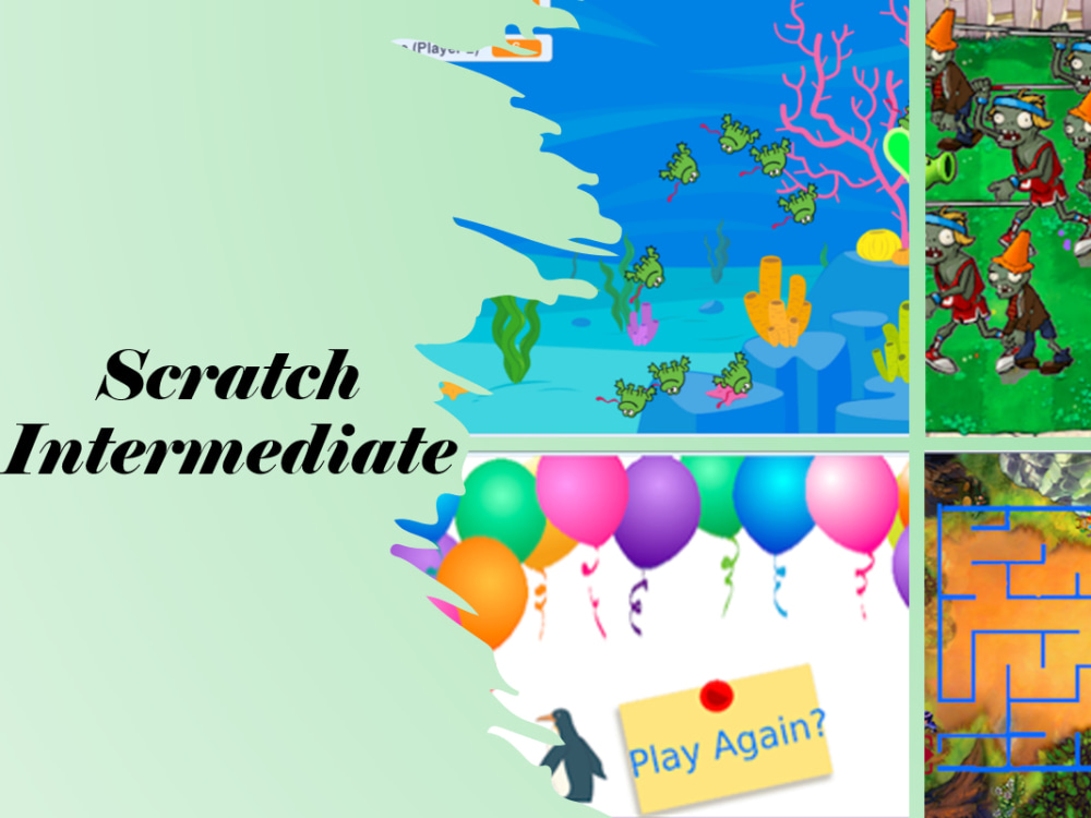 Scratch 3.0 language tutor teaching Junior / Intermediate / Advanced Levels | Upwork