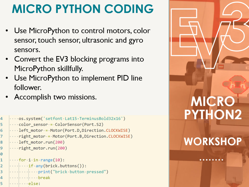A LEGO MindStorms EV3 tutor coaching you on modeling and coding | Upwork