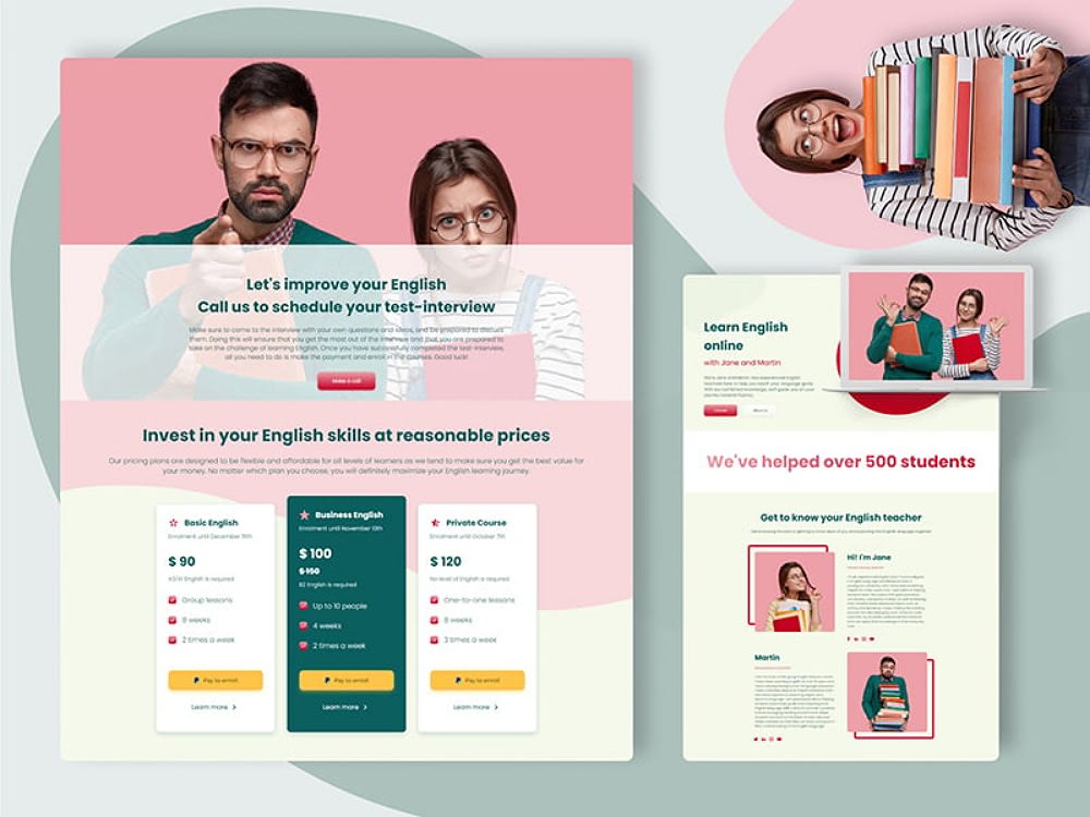 High quality website (UI/UX design) | Upwork
