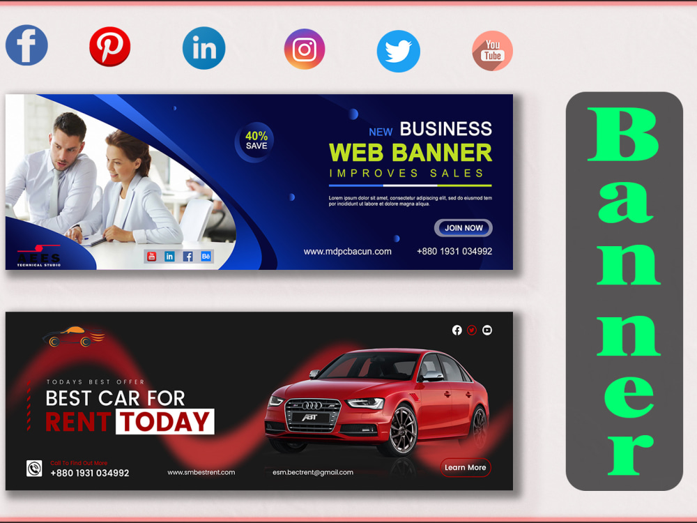I will design facebook cover, banner, header, fb cover design, fb ads ...