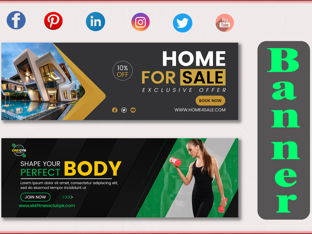 I will design facebook cover, banner, header, fb cover design, fb ads ...