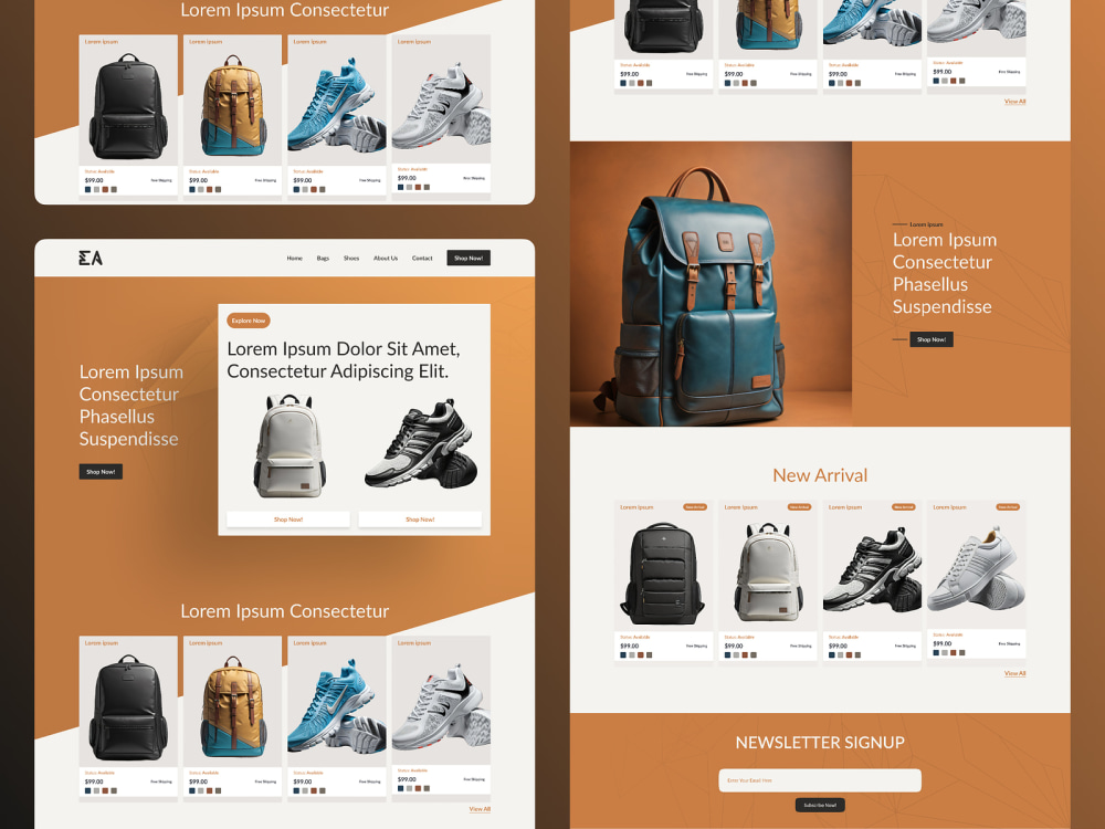 Website design, landing, dashboard UI design using figma | Upwork