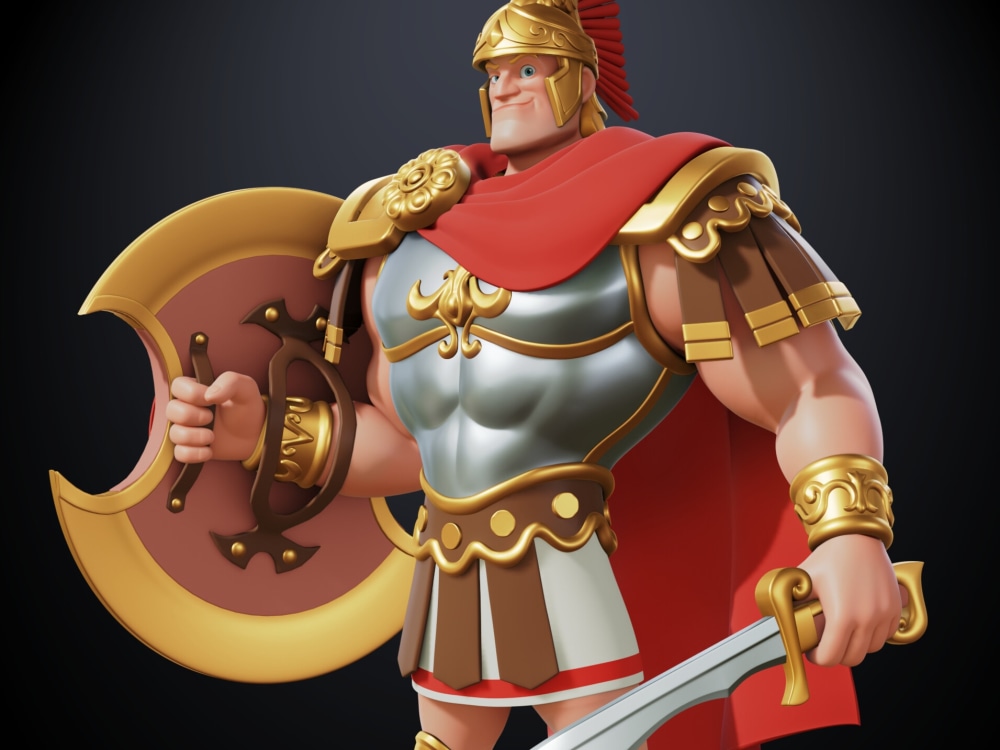 3D model stylized character design, cartoon character modeling | Upwork