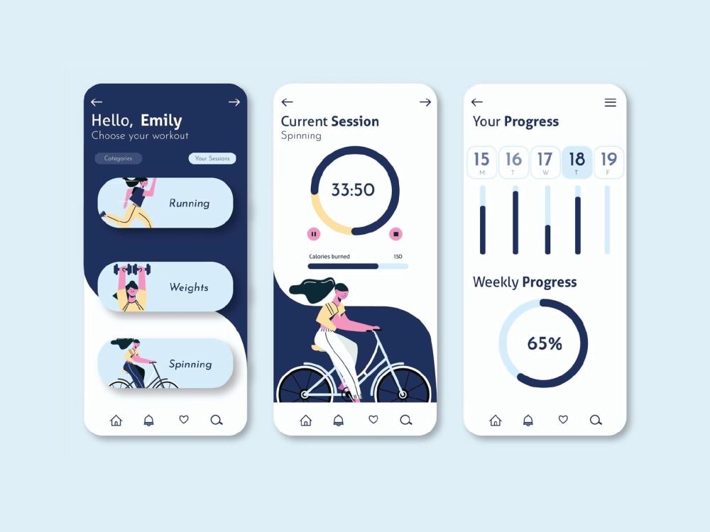 Sleek and Intuitive UI & UX Design for Your Mobile App | Upwork