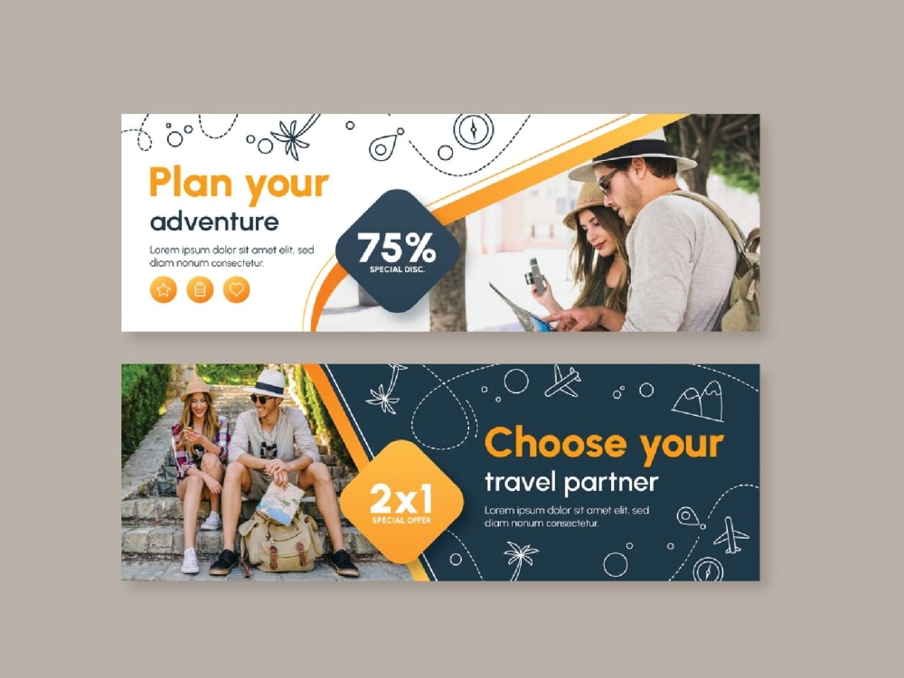 Creative banner for your website. | Upwork