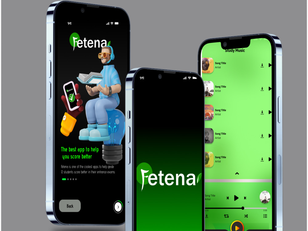 A very beautiful UI/UX Design for any kind of app you want to build ...