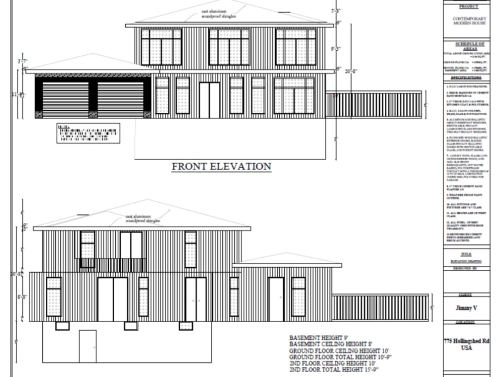 Architecture drawings,draftsman for house plans and commercial ...