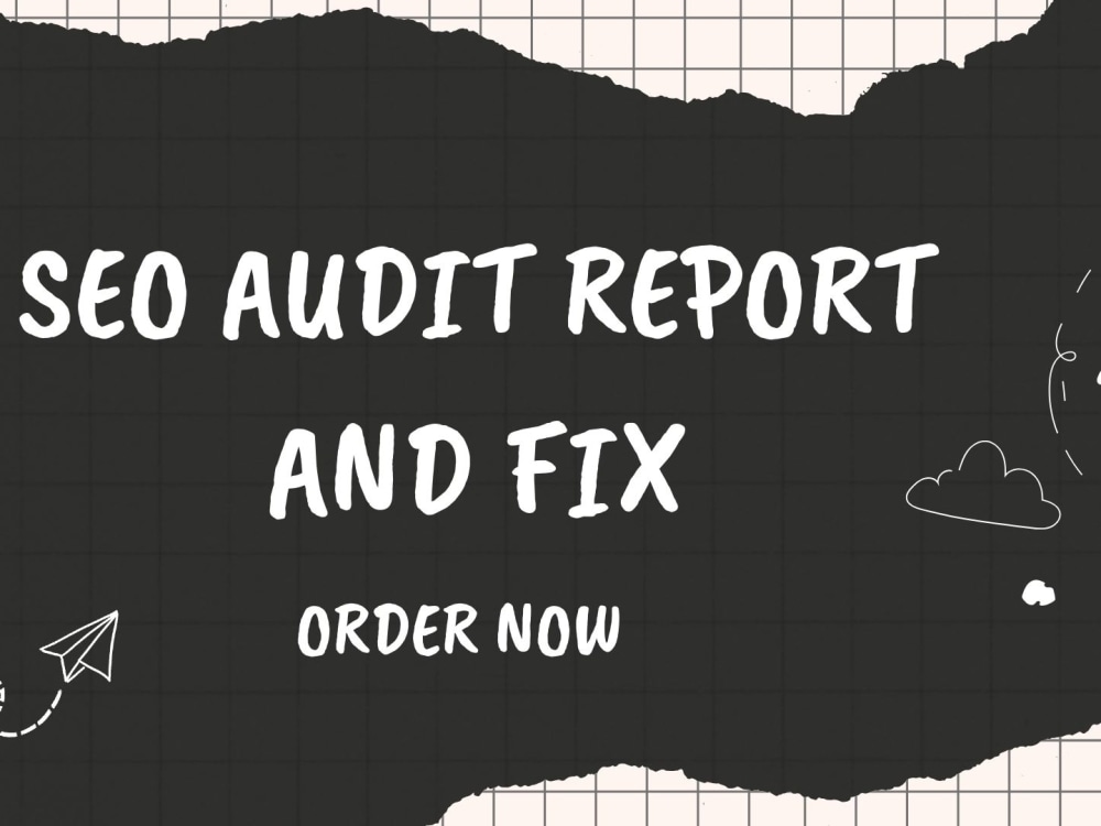 Website SEO audit report and fix | Upwork