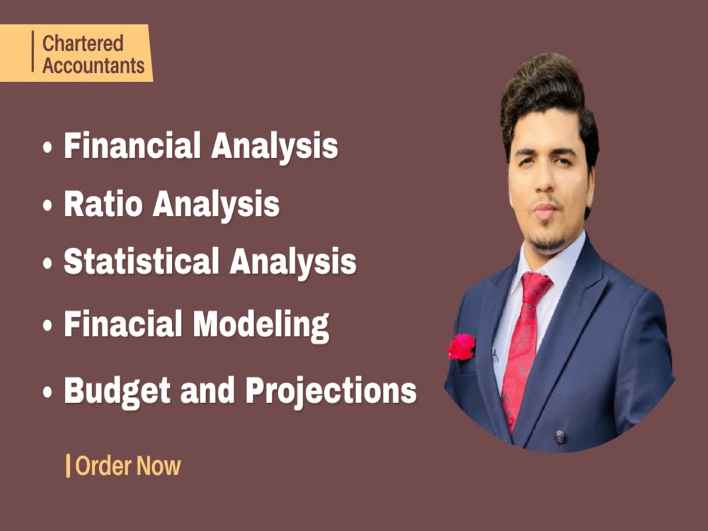 Financial analysis, ratio analysis, statistics, budgeting, and projections | Upwork