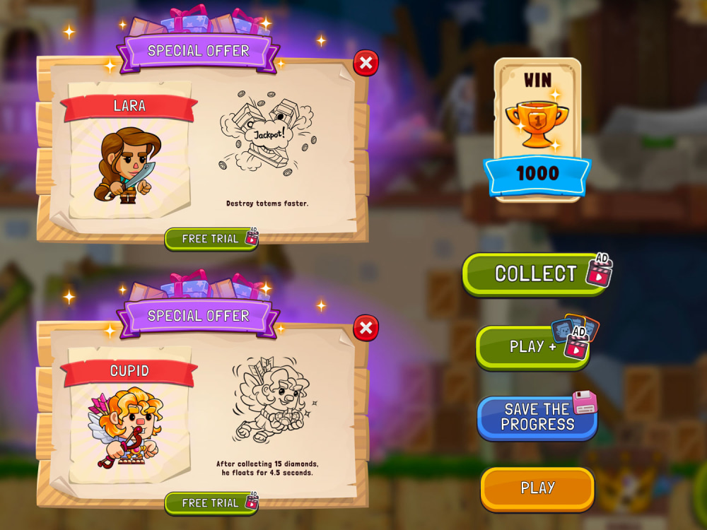 Stunning 2d Game Designs, Assets and UI for your mobile/desktop games ...