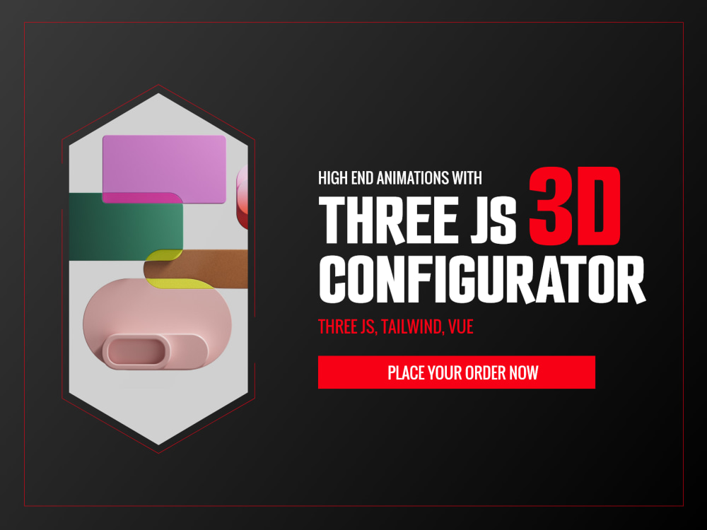 Three JS 3d models, animations, landing page | Upwork