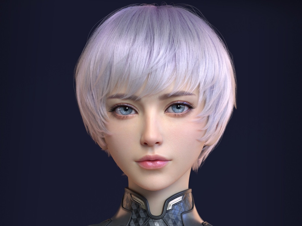 3d Metahuman Character In Ue5 Or Iclone 8 With Lips Sync Rig And