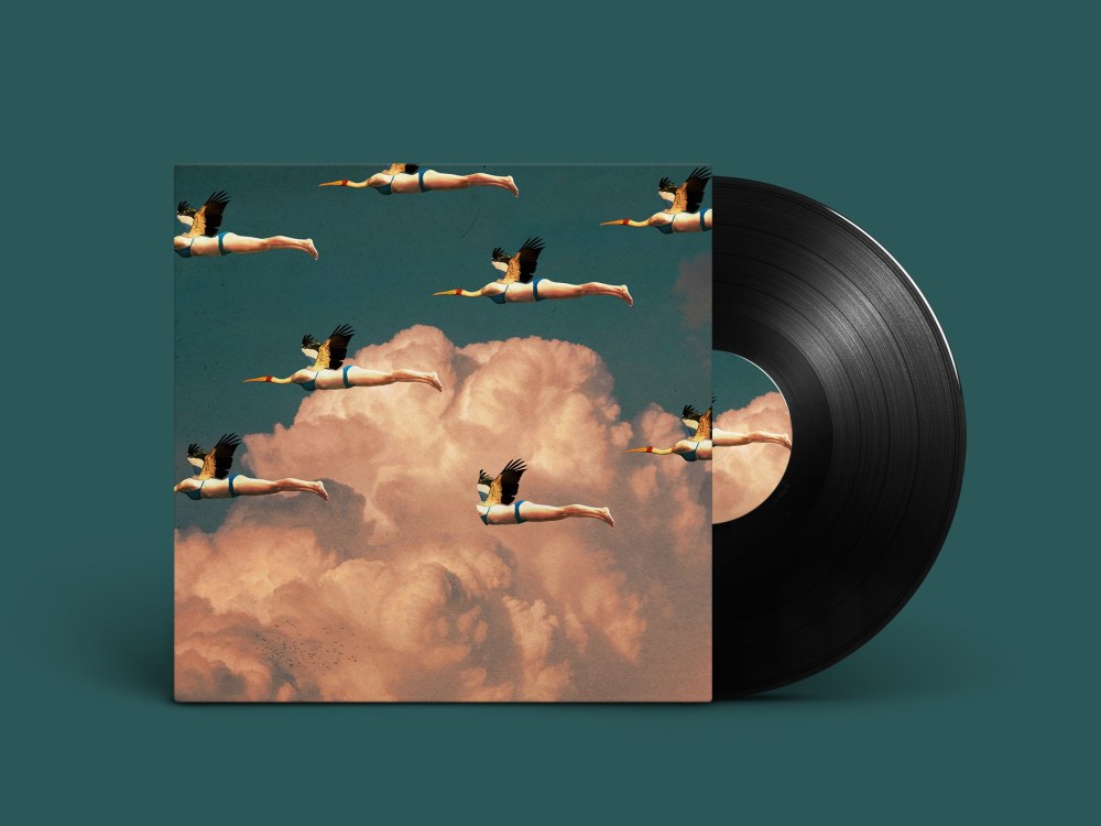 A surreal collage album cover | Upwork