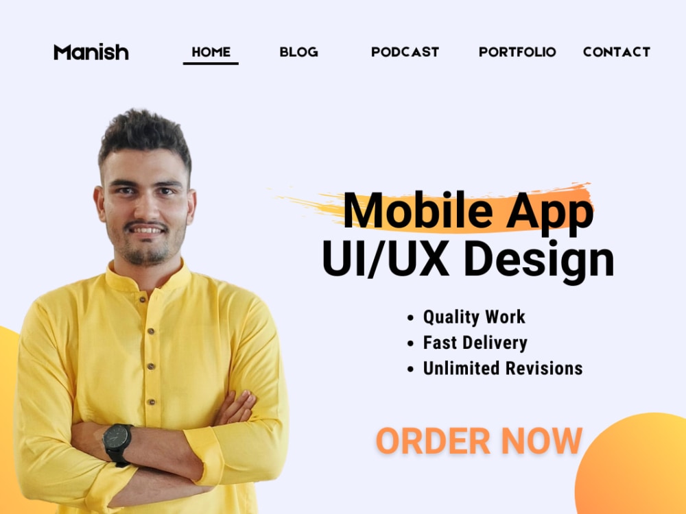 UI/UX design for your Mobile app | Upwork