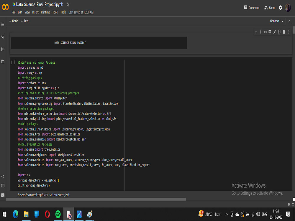 A complete Machine Learning Solution | Upwork
