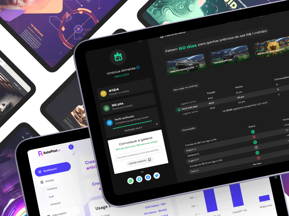 User-friendly UX/UI design for Dashboard / SaaS / Web app | Upwork