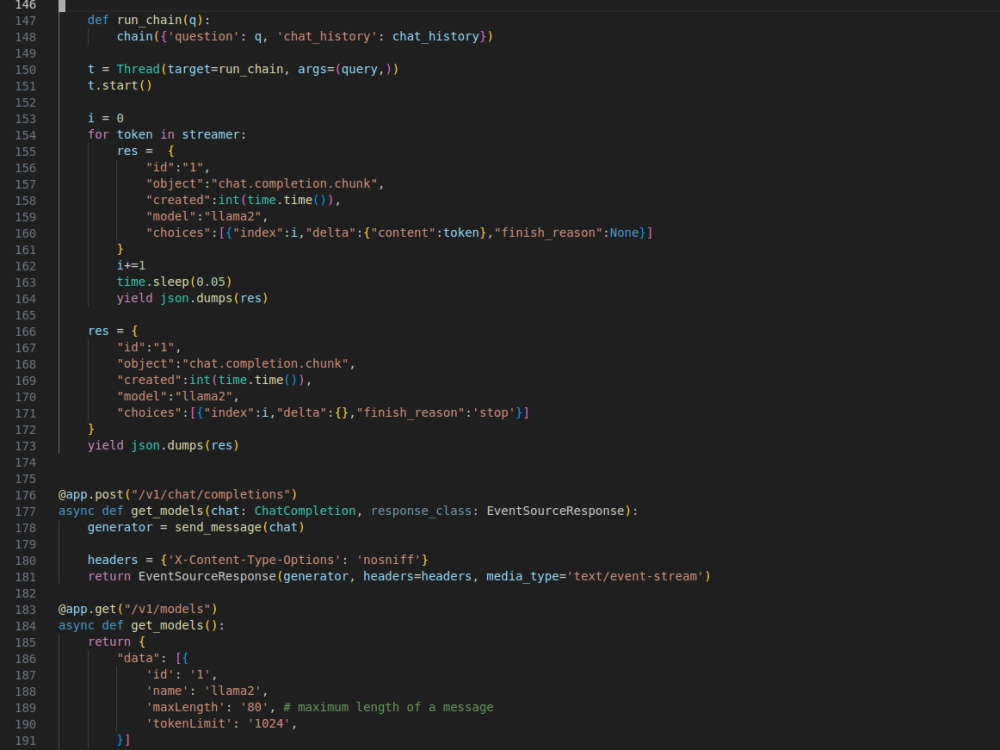 Retrieval augmented chatbot backend and UI fully opensource (llama2) | Upwork