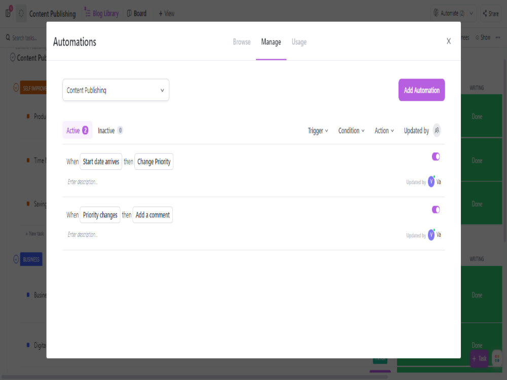 A ClickUp Project Management System for an Efficient Business Process ...
