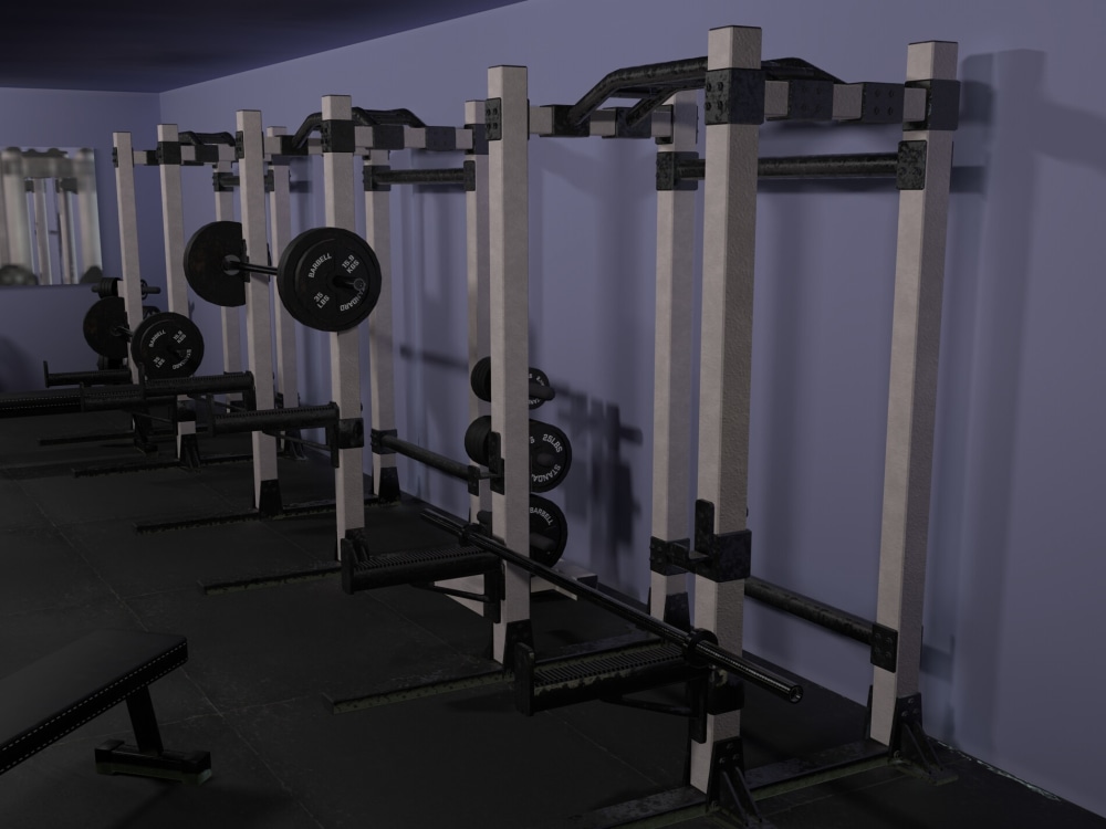 Create 3d workout, exercise, poses animated video and 3d gym animation ...