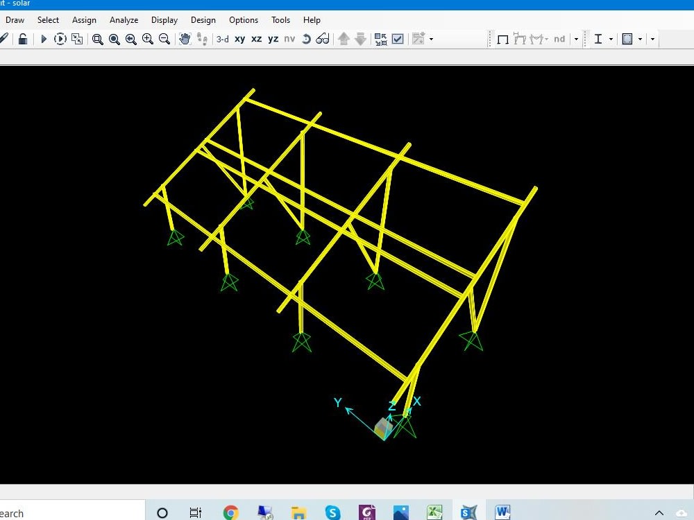 PEB Steel Structure Drawings, MBS Design, 3D model Tekla Structure | Upwork