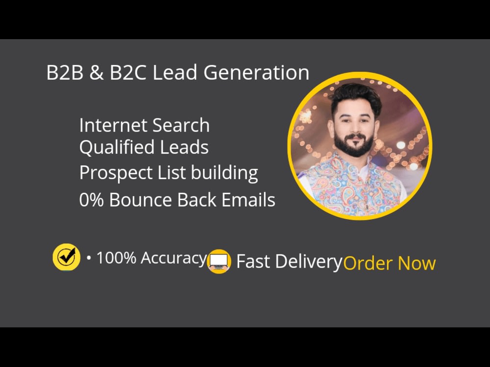 A lead Generation, web research and contact list building | Upwork