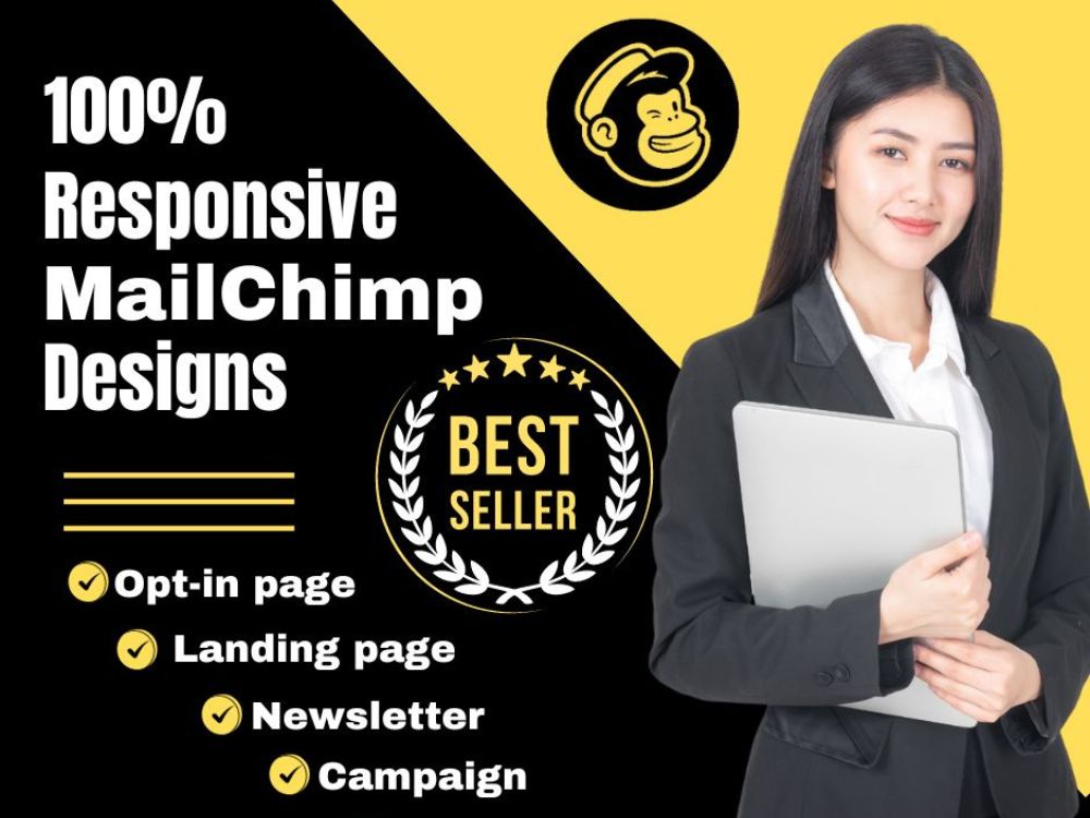 Mailchimp landing page, Mailchimp newsletter and Mailchimp campaign | Upwork