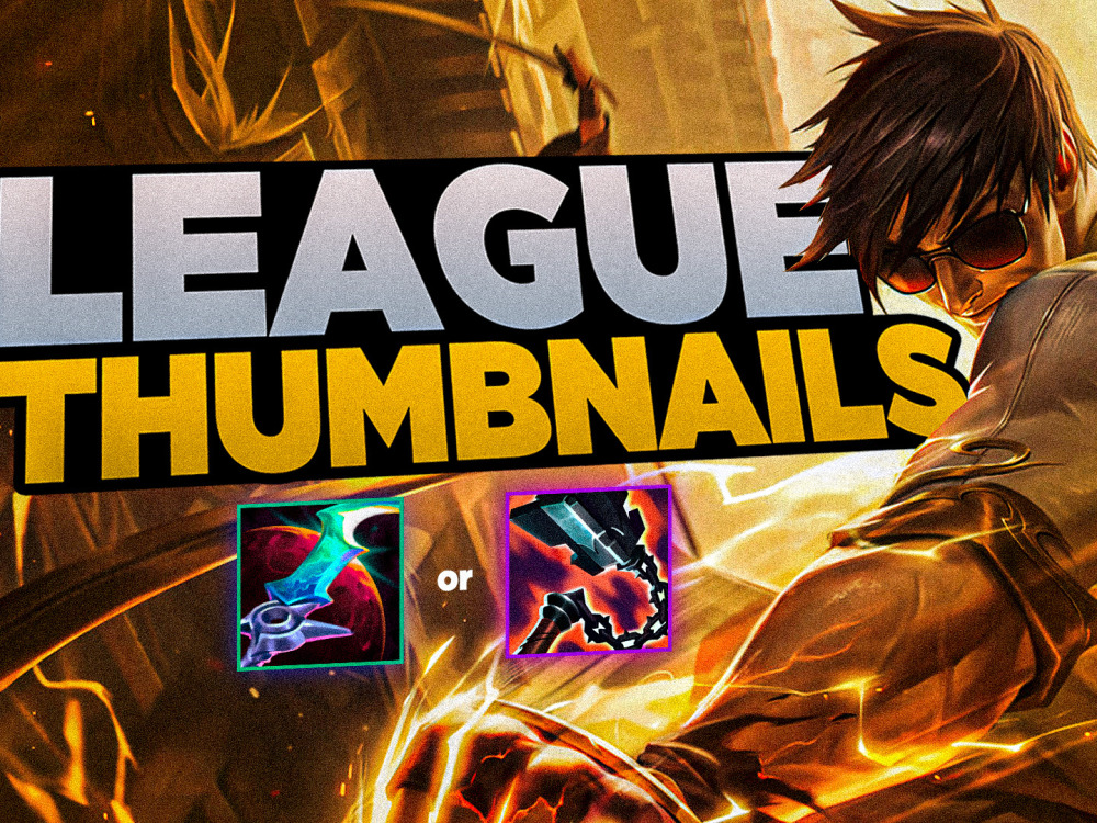 An eye-catching gaming thumbnail. | Upwork