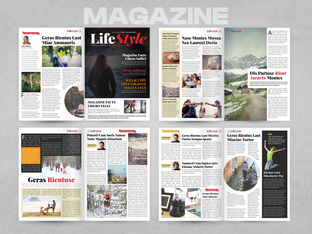 Newsletter design print ready layout, proposal and magazine layout | Upwork