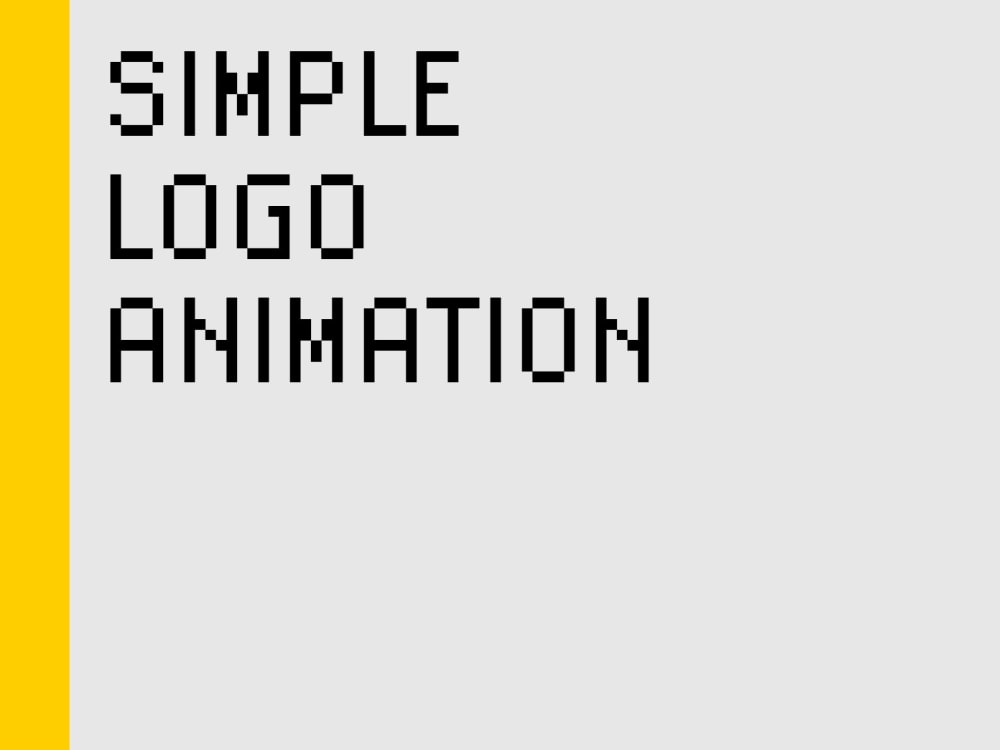 A Simple Logo Animation | Upwork